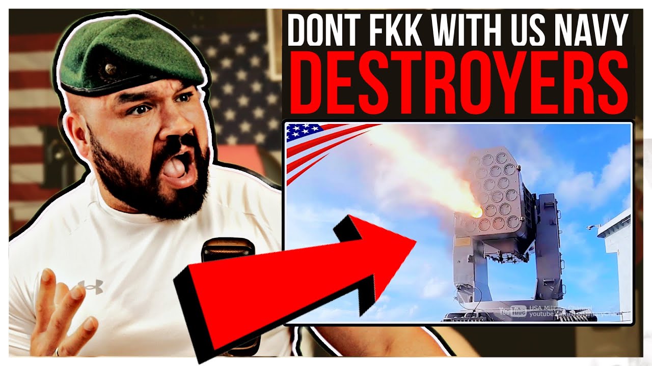 Marine Reacts To US Navy Ship Self-Defense System in Action - Launches ...