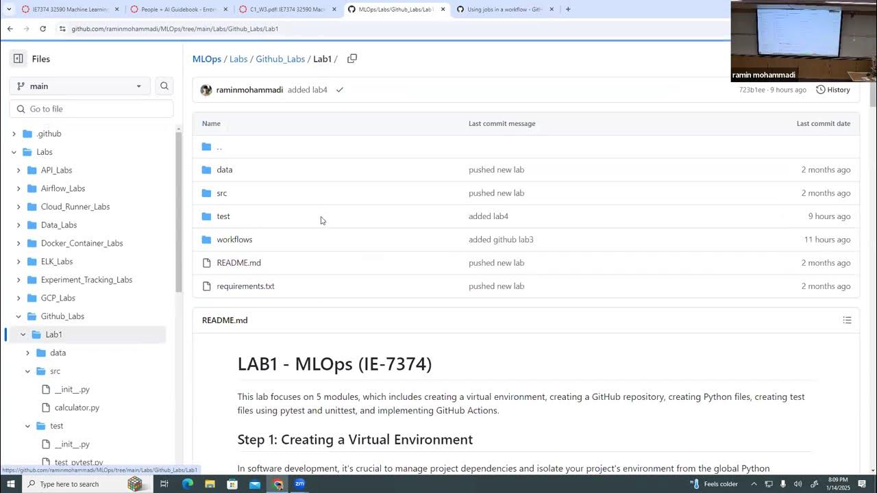 Session 2 - Labs (GitHub commands and Git Actions) - YouTube