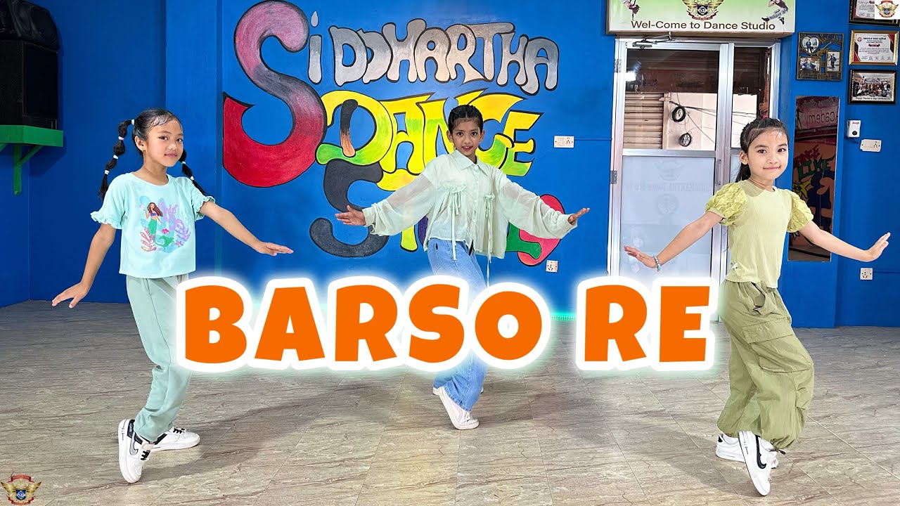 Barso Re | SDS Presents Dance Video | FT. Kriti Rai | Junior Artists ...