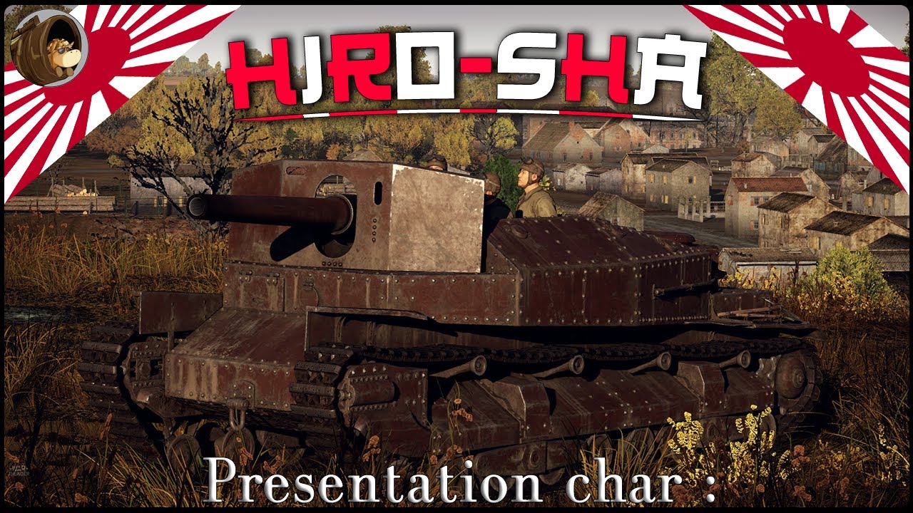 Présentation Char : Le Hiro-Sha ; Franco-Japonais de la première heure ...