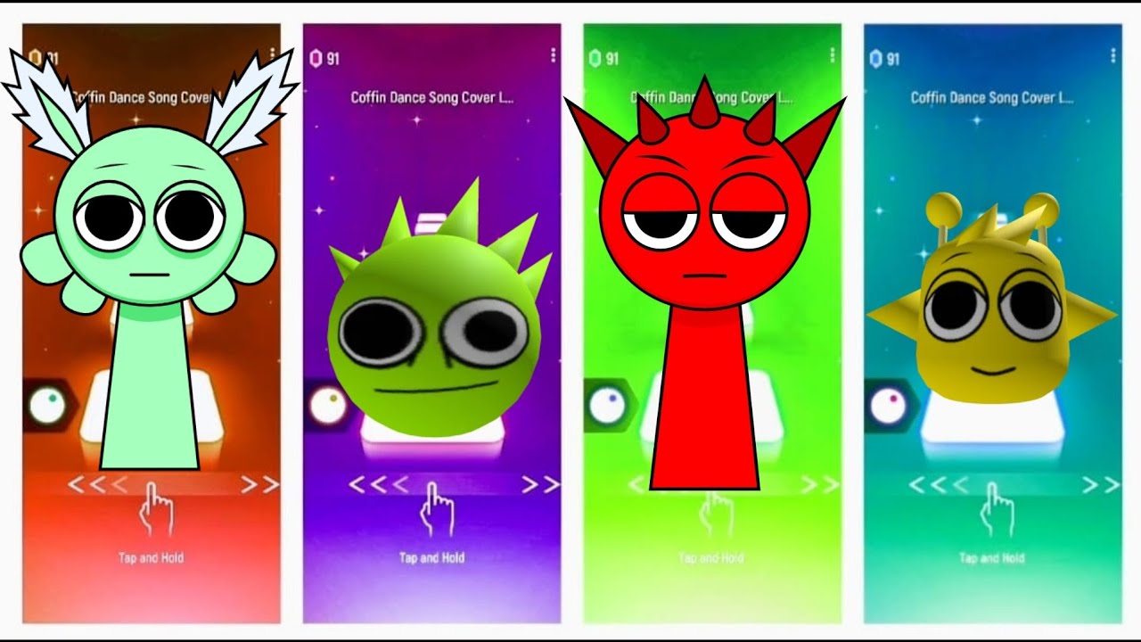 incredibox Spurnki🆚Spurnki green🆚Spurnki red🆚Spurnki blue Telka ...