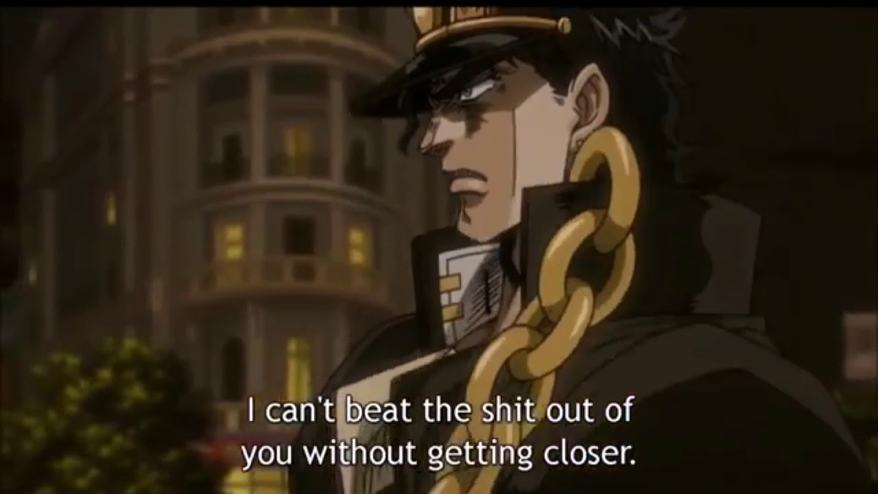 I can't beat the shit out of you without getting closer. - YouTube