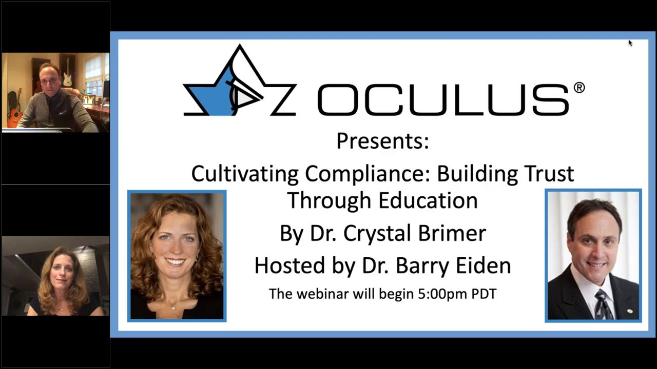 [Online Seminar] Crystal Brimer: Cultivating Compliance: Building Trust ...