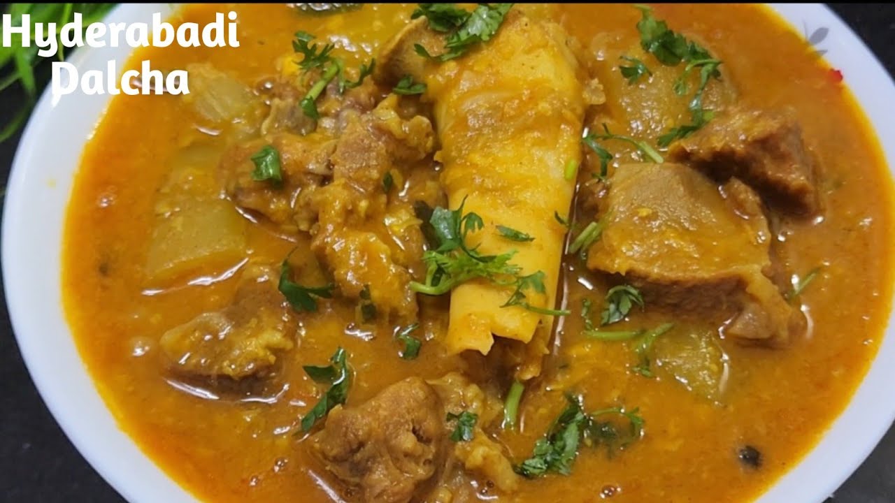 Hyderabadi Dalcha Recipe l Mutton Dalcha Bakra Eid Special - YouTube