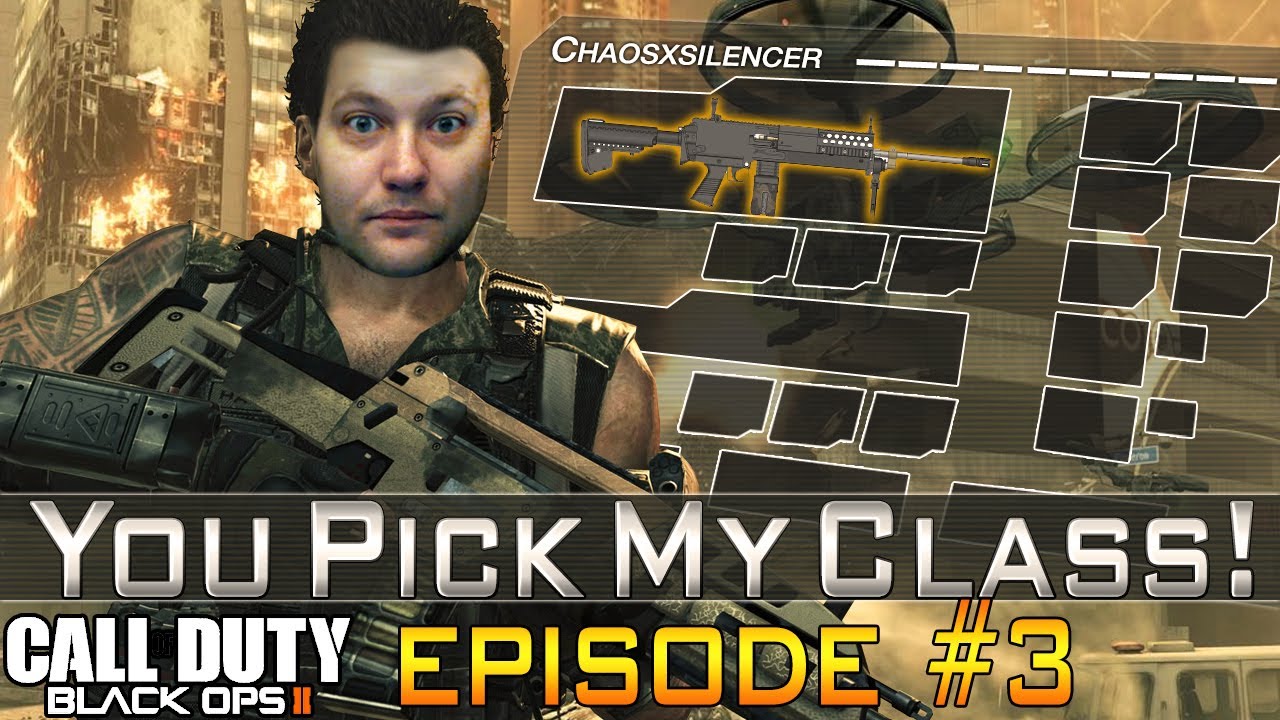 BO2 "You Pick My Class Ep.3" LSAT LMG Makes You Camp? (Black Ops 2 Pick ...