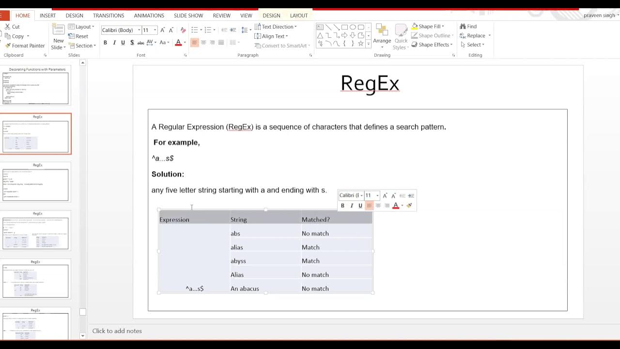 JNTUK IICSE PYTHON RegEx Part 1 - YouTube