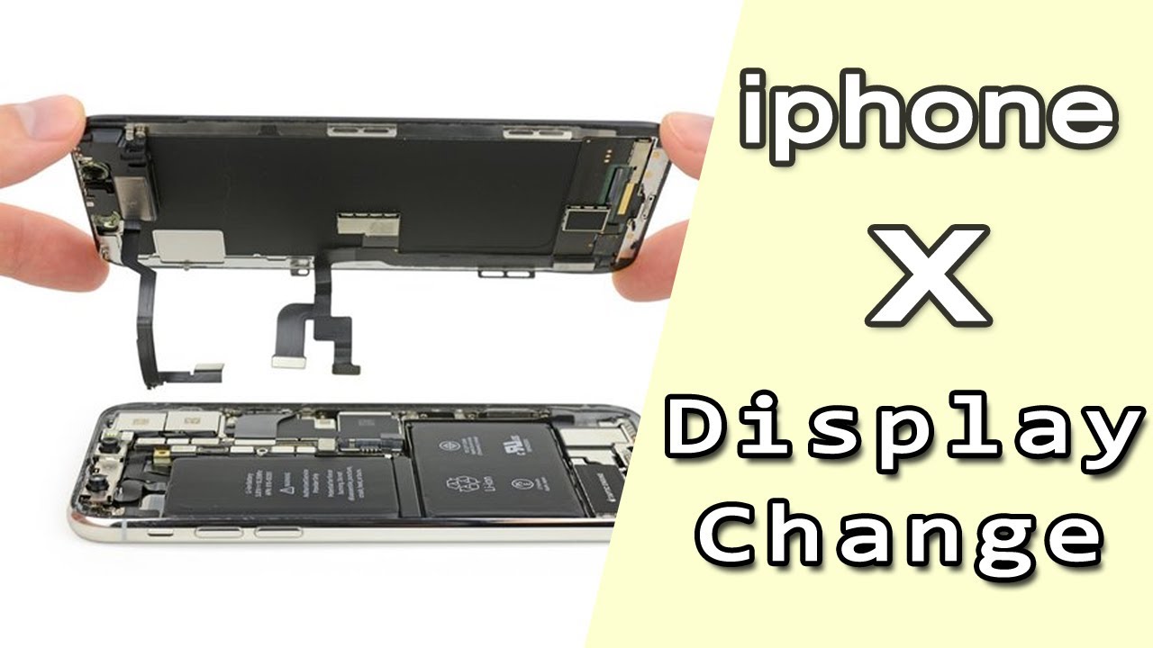 iPhone x Display Screen Replacement Full Video - YouTube