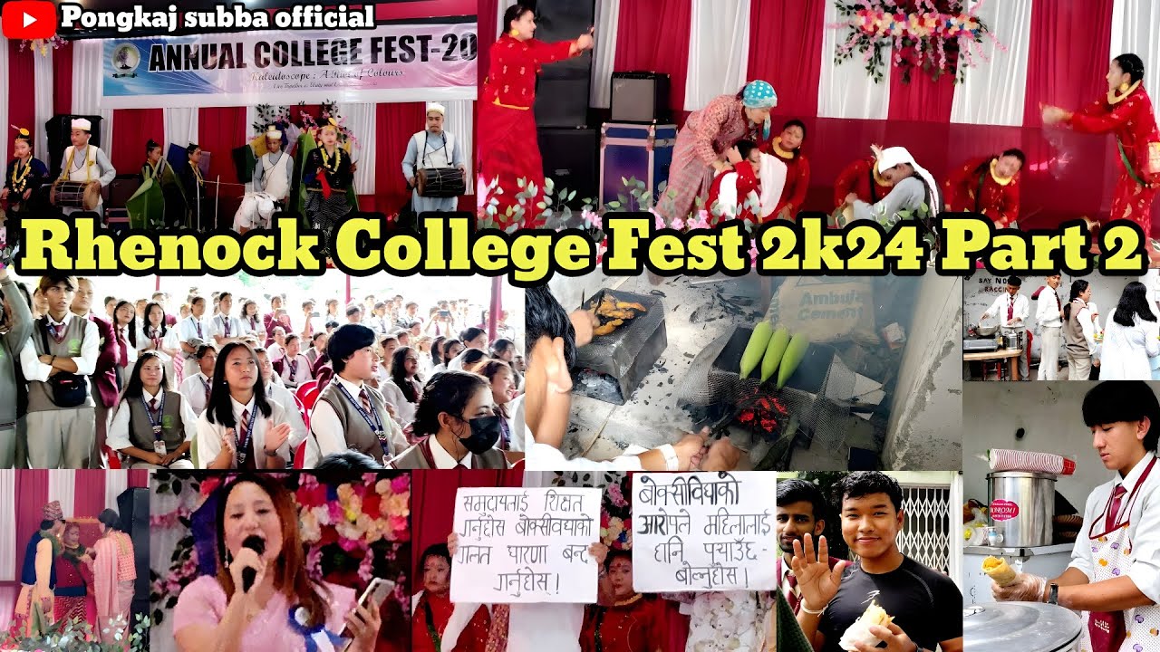 Government College Rhenock fest 2024 Part2 #vlog #sikkimvlog - YouTube