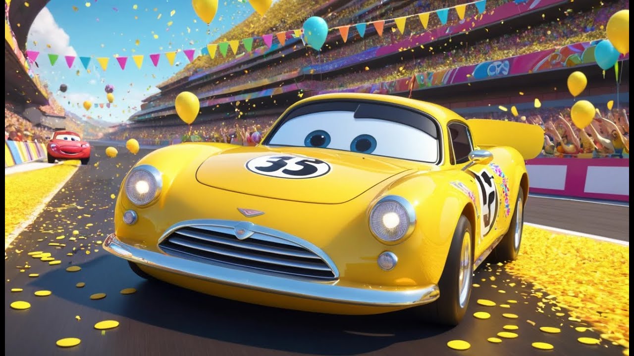 Baby Car Adventure – Which Color Wins the Race | Fun Kids Racing Song ...