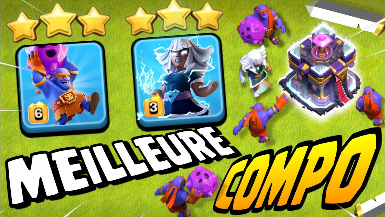 COMPO 3 ÉTOILES FACILEMENT EN HDV 15 | Clash Of Clans | - YouTube