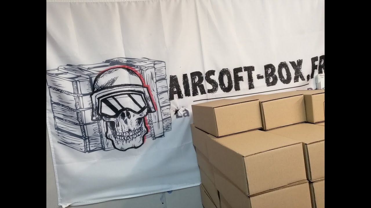 airsoft box decembre 2019 - YouTube