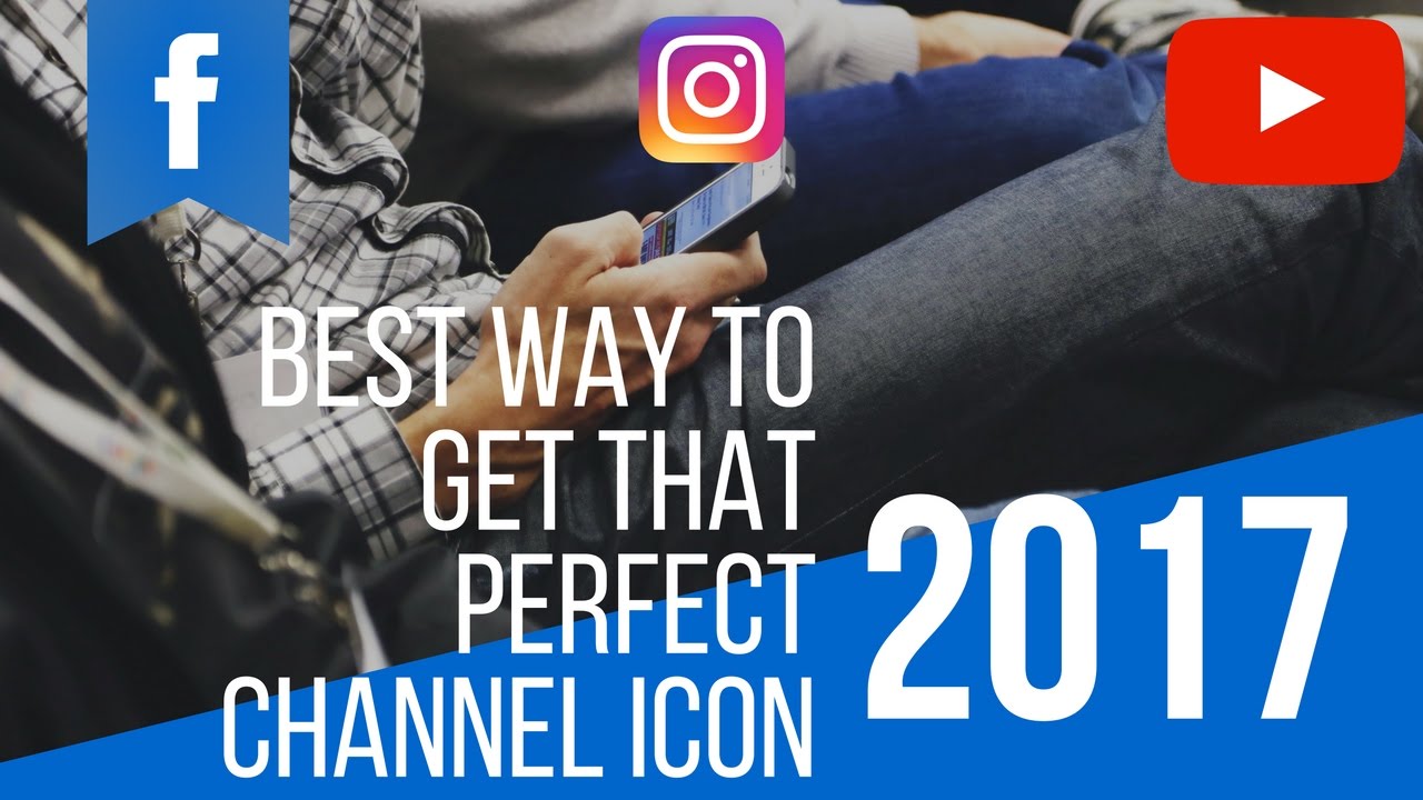HOW TO MAKE PERFECT EASY YOUTUBE CHANNEL ICON! FOR FREE!!! - YouTube