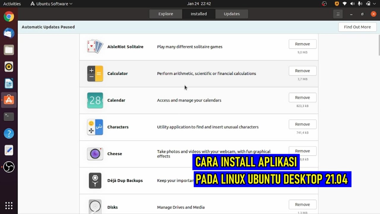 CARA INSTALL APLIKASI PADA LINUX UBUNTU DESKTOP 21.04 (INSTALL WINBOX ...