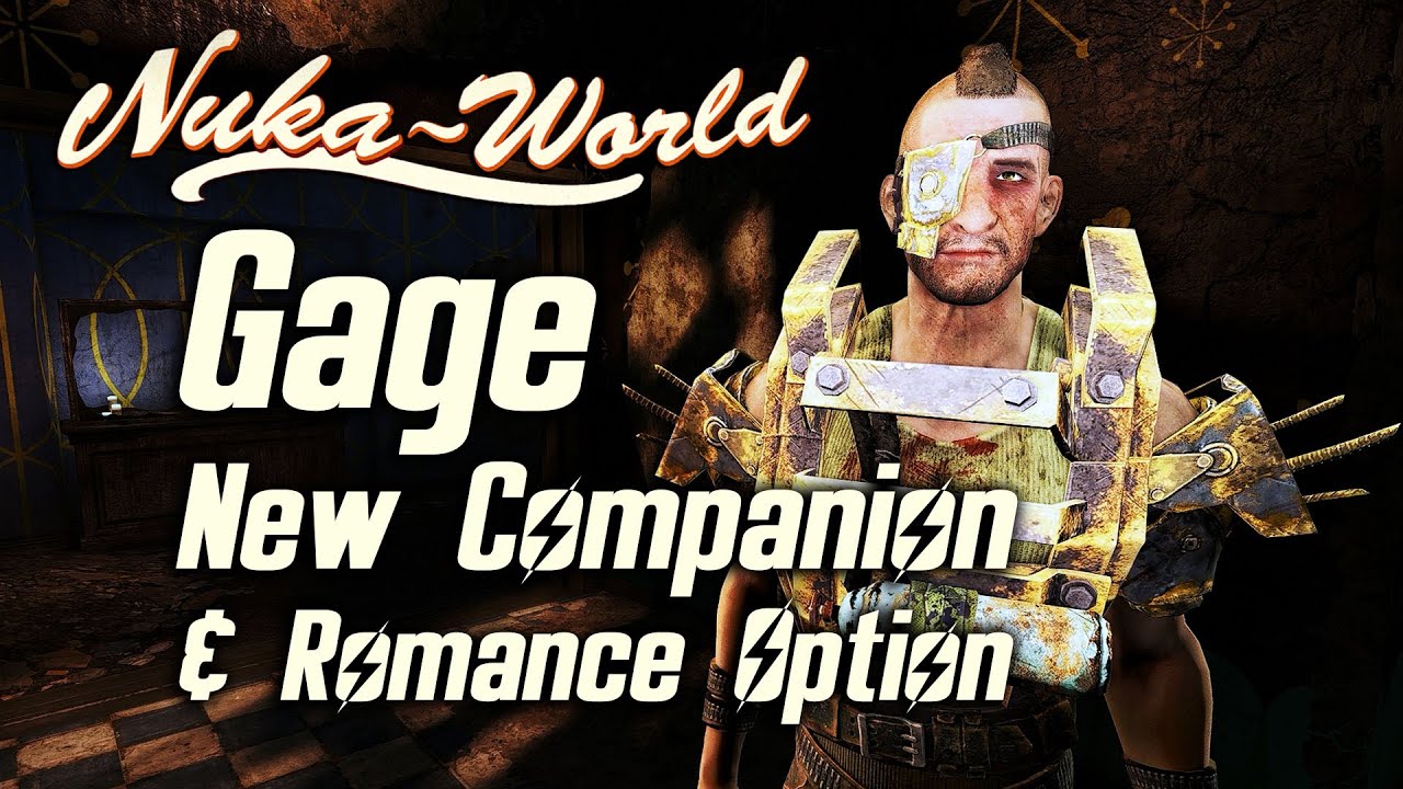 Fallout 4 Nuka-World DLC - Meet Porter Gage: New Companion & Romance ...
