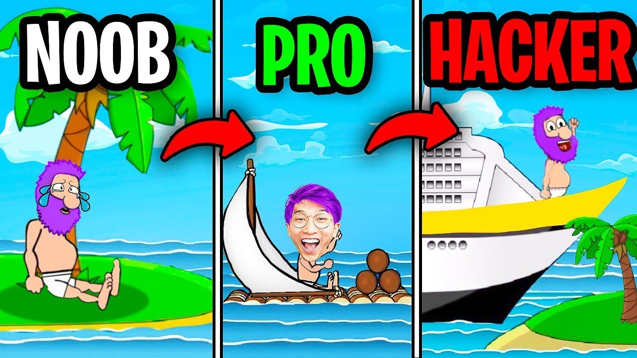 NOOB vs PRO vs HACKER In JOHNNY'S ISLAND!? (ALL LEVELS!) - YouTube