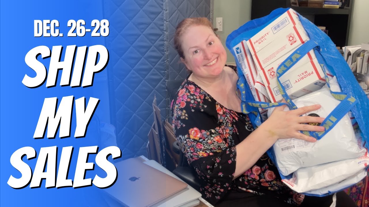 STEP BY STEP SHIPPING ON EBAY, POSHMARK AND DEPOP - WHAT SOLD FOR A ...