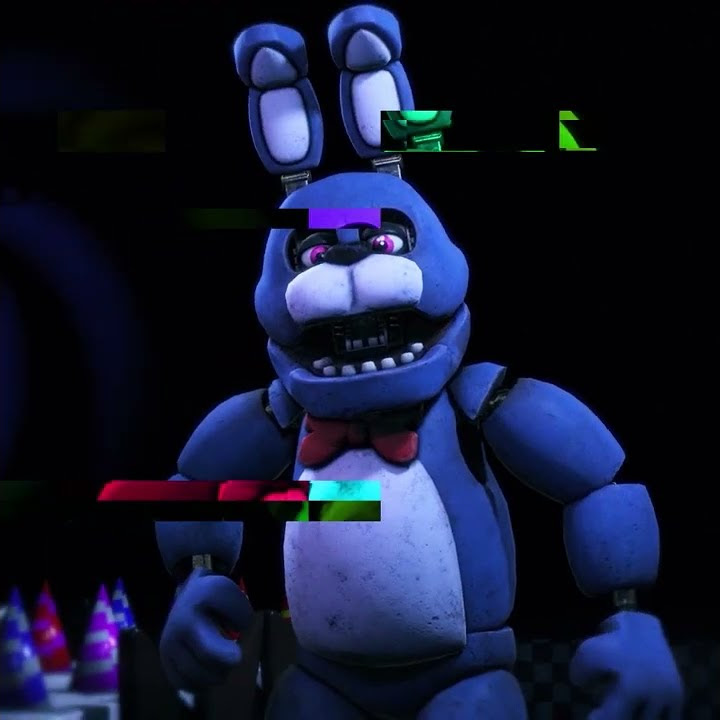 FNAF Original 4 Animatronics Movement Test - YouTube