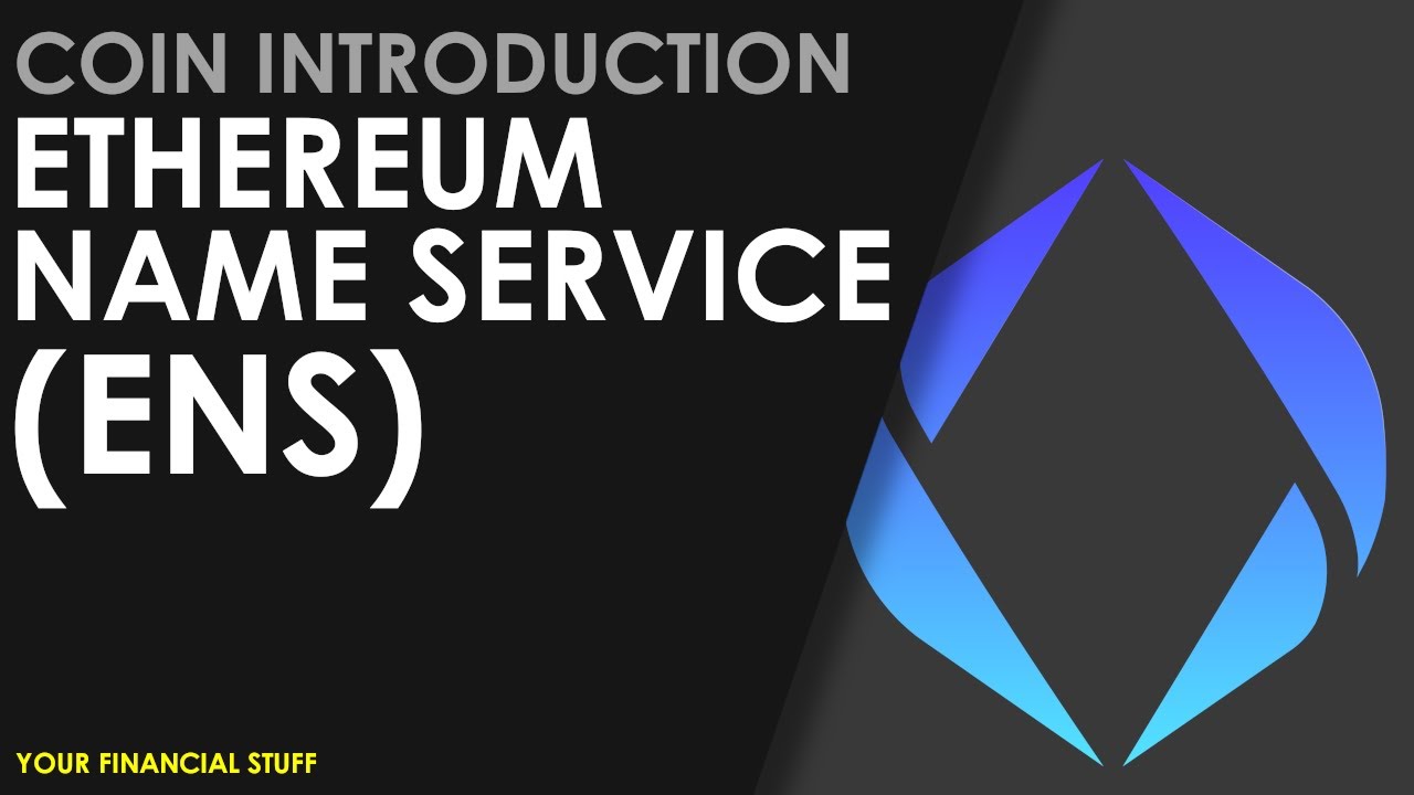 Crypto Coin Introduction - Ethereum Name Service - ENS - YouTube