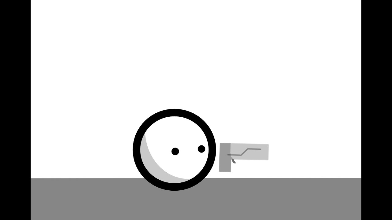 A ball shooting a square - YouTube