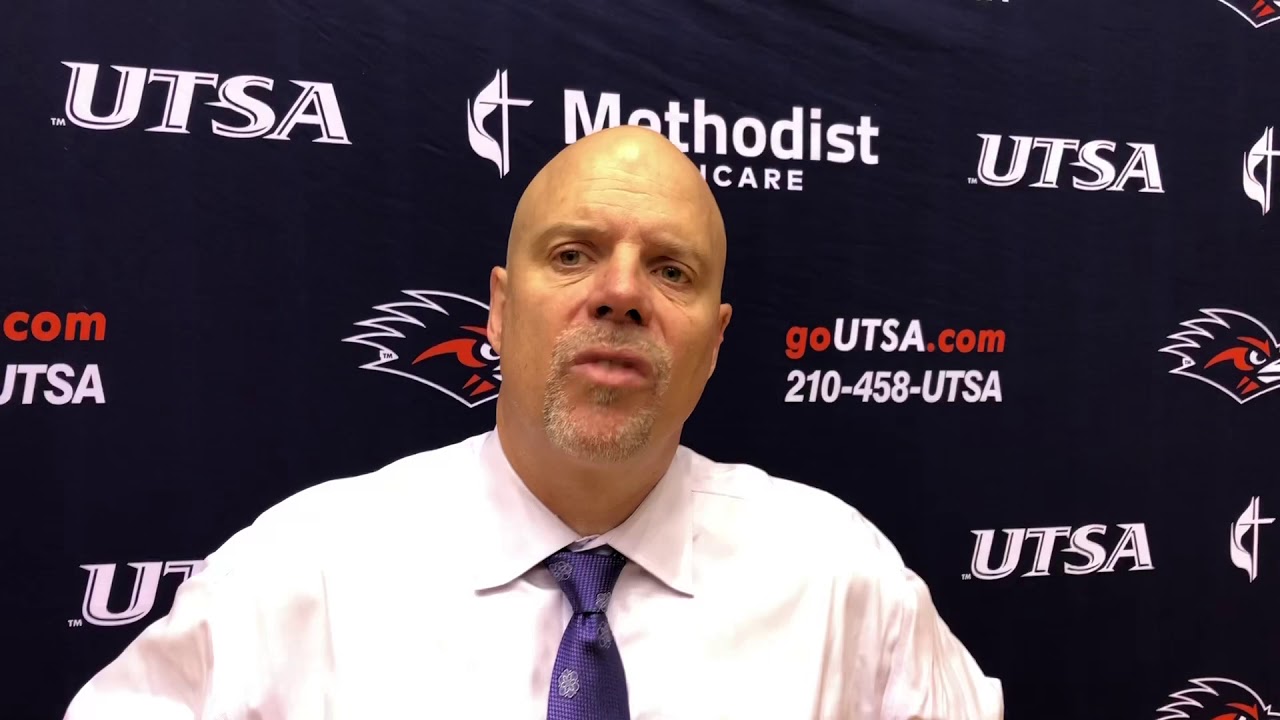 UTSA Basketball Head Coach Steve Henson Post Game Interview 2.15.20 ...