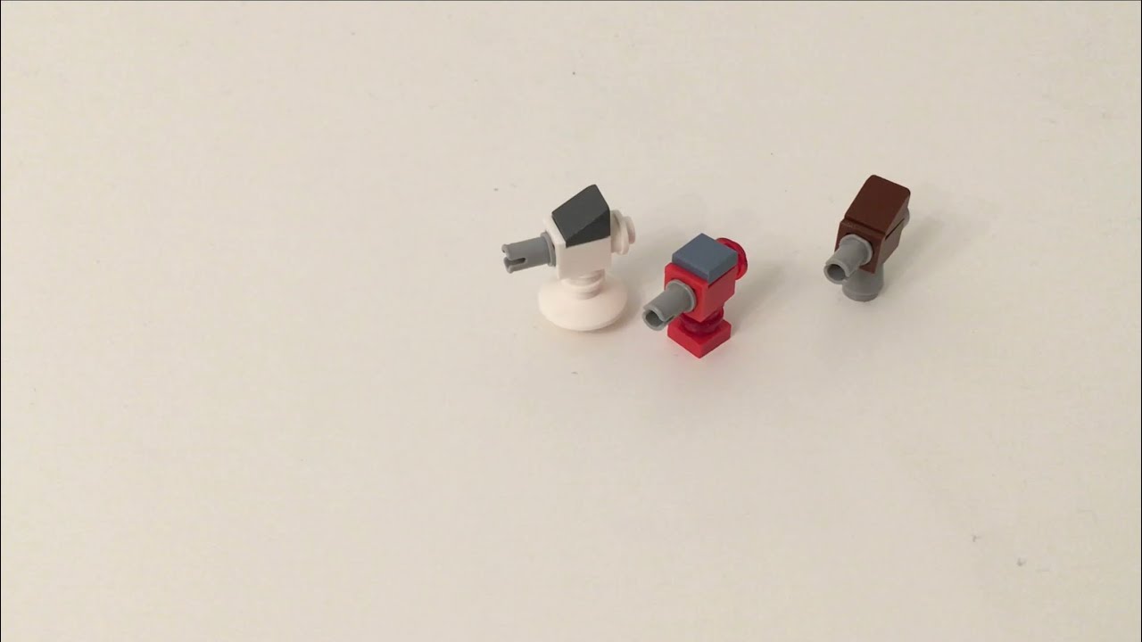 How to Make Three LEGO Mini Turrets - YouTube