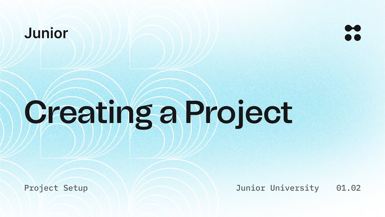 Creating new project - YouTube