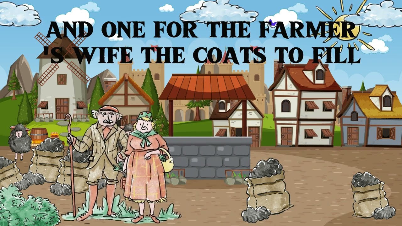 Baa Baa Black Sheep Song for Kids 🐑🌈- Magical Nursery Rhymes - YouTube