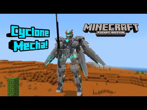 Cyclone Mecha! Addon realista para Minecraft pe 1.19!!! - YouTube