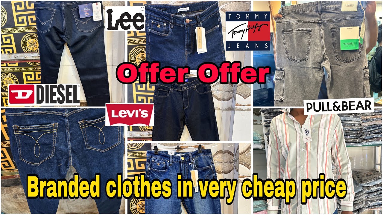 Branded clothes in very cheap price in Mumbai - YouTube