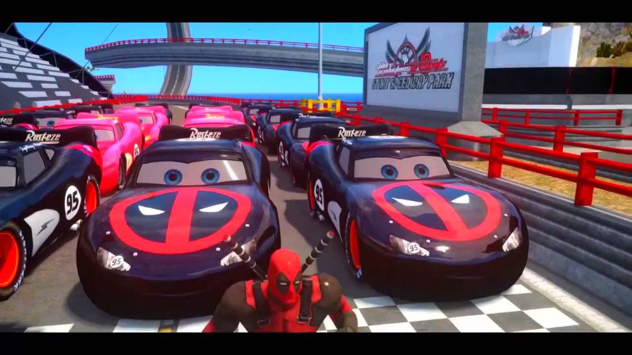 Nursery Rhymes Disney Pixar Ant-Man & Deadpool Their New McQueen Cars ...