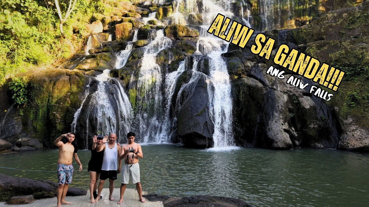 Aliw sa Ganda!!! ang Aliw Falls! - YouTube