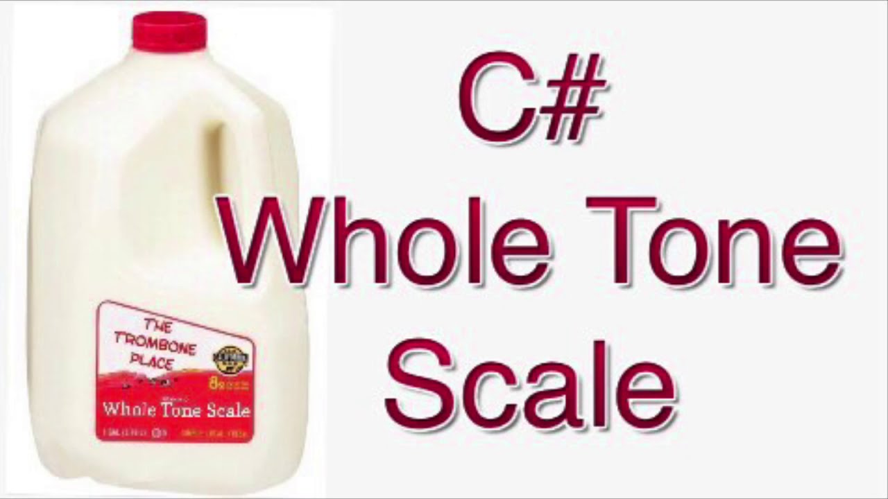 C# Whole Tone Scale for Trombone - YouTube
