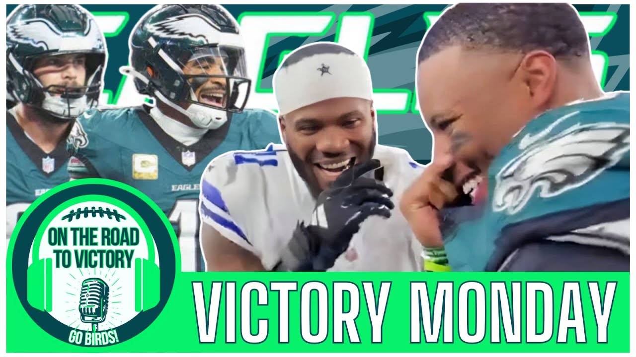 Eagles VICTORY MONDAY | Week 10 Win vs Cowboys | Top Grades | Snap ...