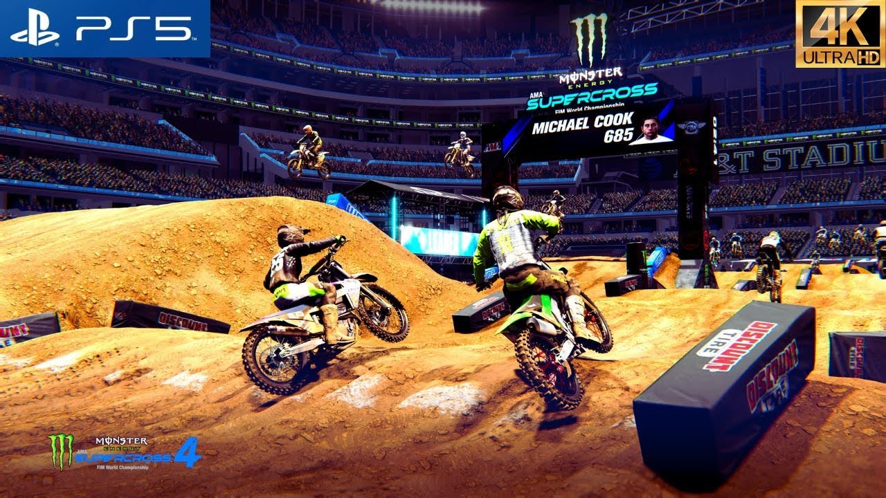 Monster Energy Supercross The Official Videogame 4 (PS5) - 4K HDR 60FPS ...