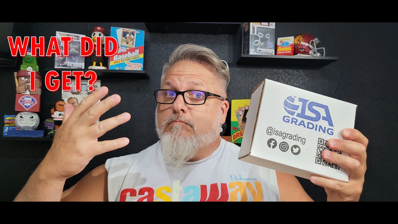Opening a box of cards I had Graded by ISA Grading .Let's see what I ...