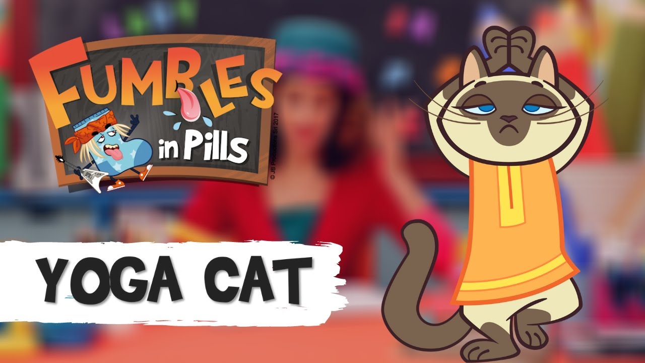 Fumbles in Pills - YOGA CAT - YouTube