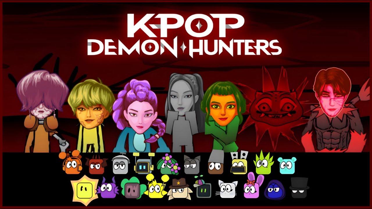 KPop Demon Hunters - Incredibox Sprunksters Song (Horror Version COVER ...