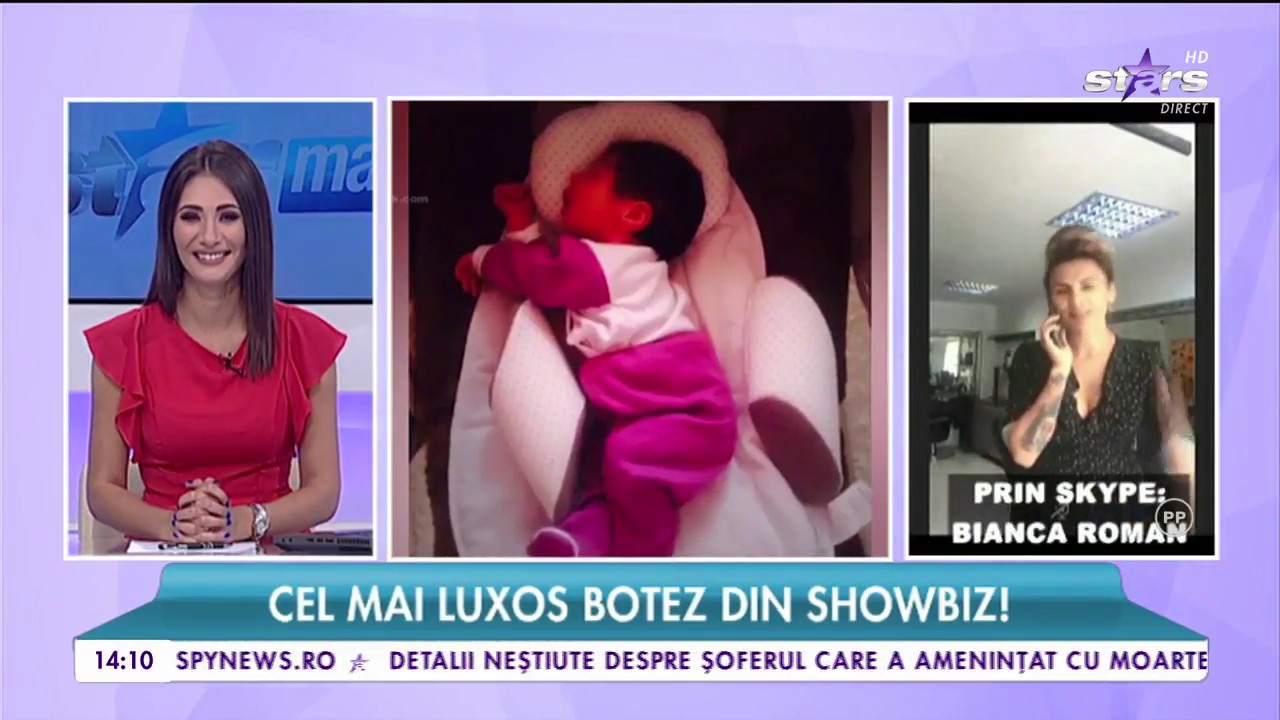 Bianca Roman, ultimele pregătiri pentru cel mai luxos botez - YouTube