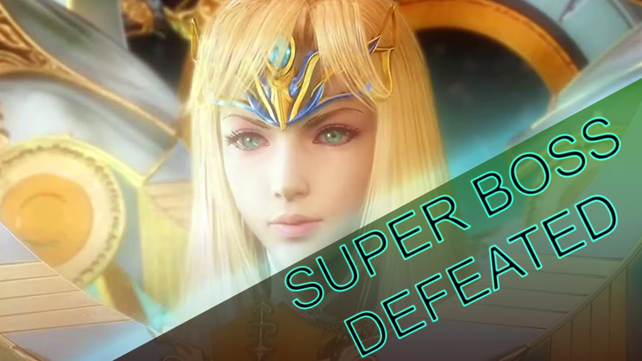 CRISIS CORE FINAL FANTASY VII REUNION Super Boss (Minerva) - YouTube