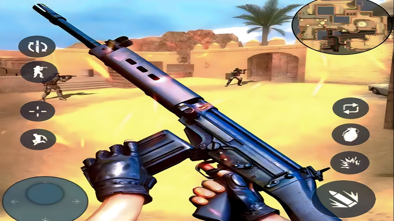 Commando FPS Game _ Android GamePlay - YouTube