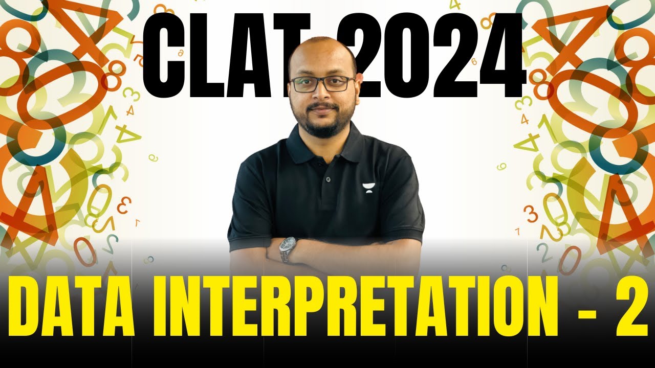 CLAT 2024 : Data Interpretation - Part 2 | Quants | CLAT 2024 | CLAT ...