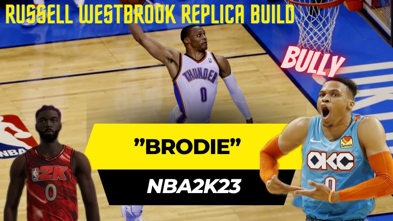 Prime OKC Thunder Russell Westbrook "Brodie" Build on NBA 2K23 ...
