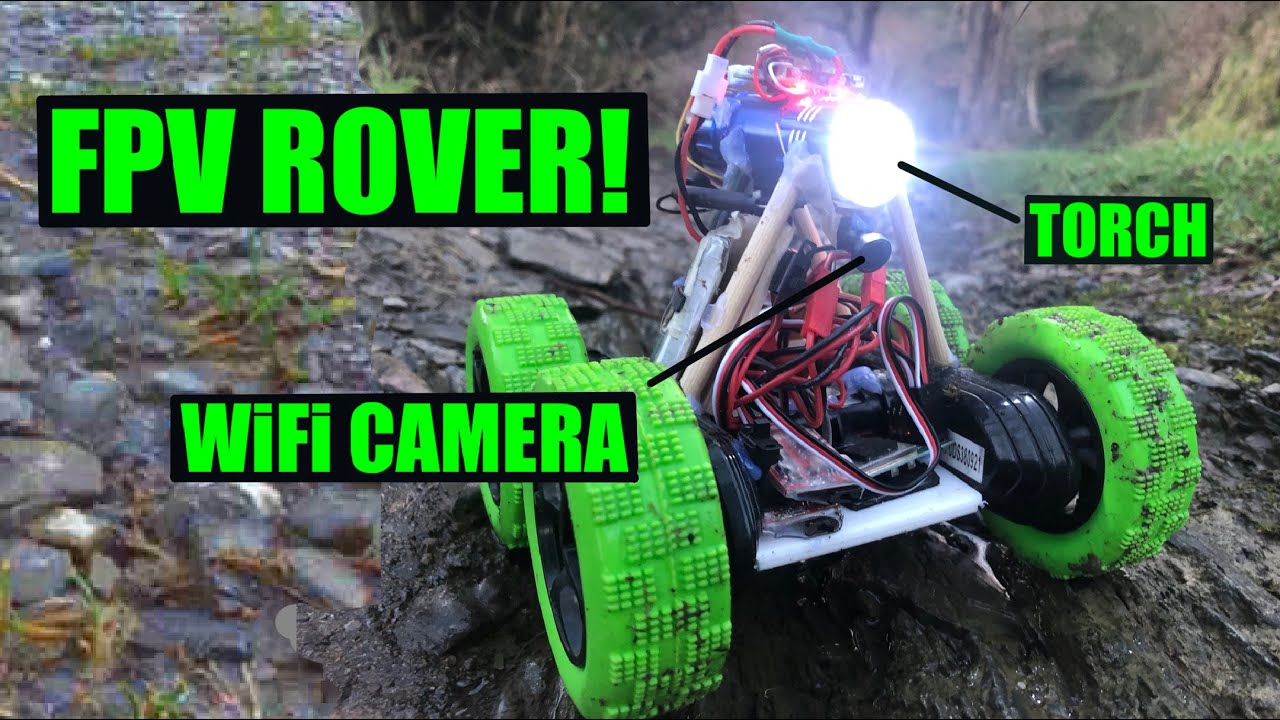 How to build a DIY FPV Rover - YouTube