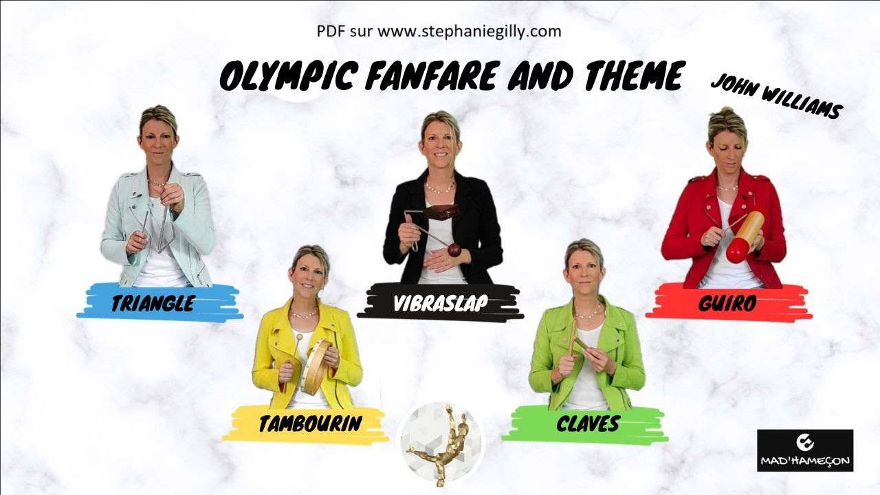 Olympic fanfare and theme - Rhythm Playalong - Mad'Hameçon - YouTube