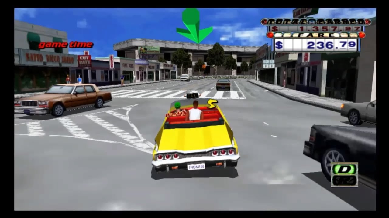 a PLAYSTATION 2 classic.... (Crazy Taxi) - YouTube