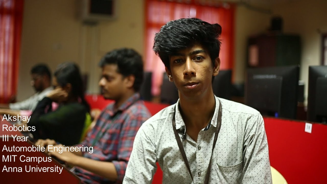 Naan Mudhalvan | Students Speak | Engineering Courses | Robotics - YouTube