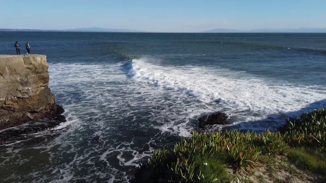 Big Windy Water Walk Out on the Point - YouTube