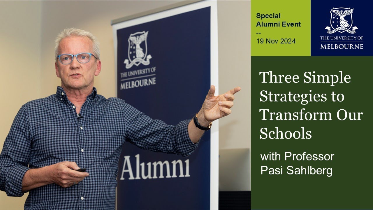 Three Simple Strategies to Transform Our Schools with Professor Pasi ...