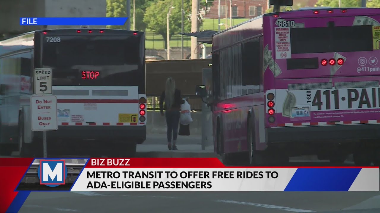 Free rides on Metro Transit to those under Americans with Disabilities ...