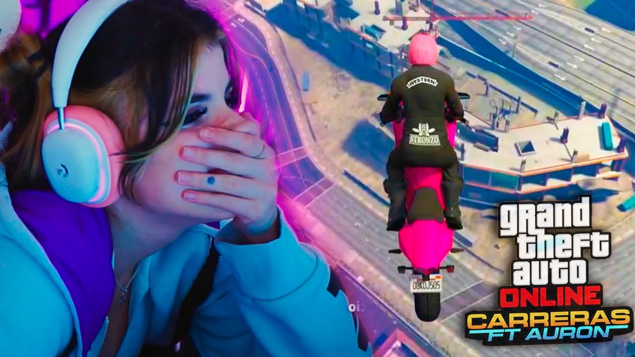 NO PUEDO MÁS 😡 GTA Online Carreras ft. AuronPlay - YouTube